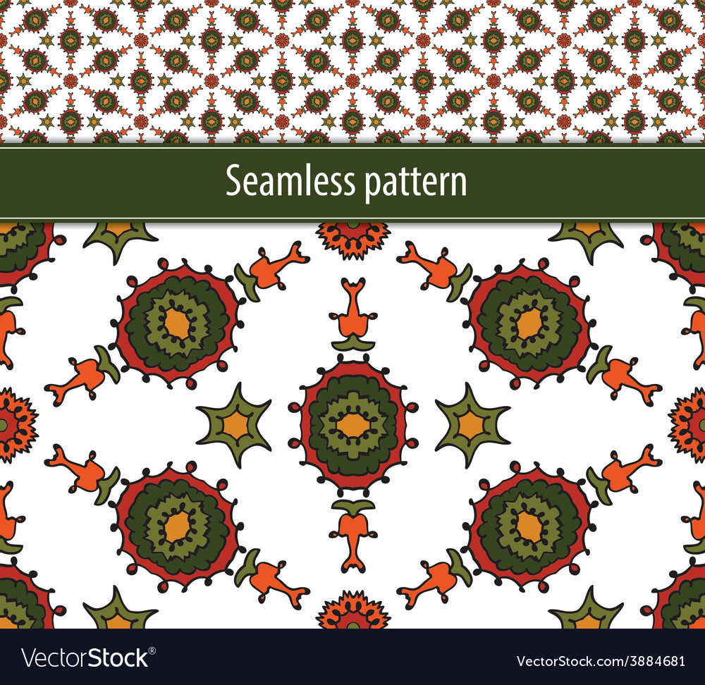 Seamless pattern Royalty Free Vector Image - VectorStock