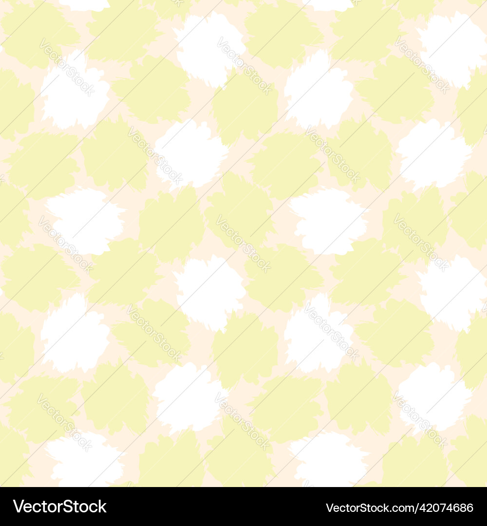 Abstract brush strokes seamless pattern design Vector Image