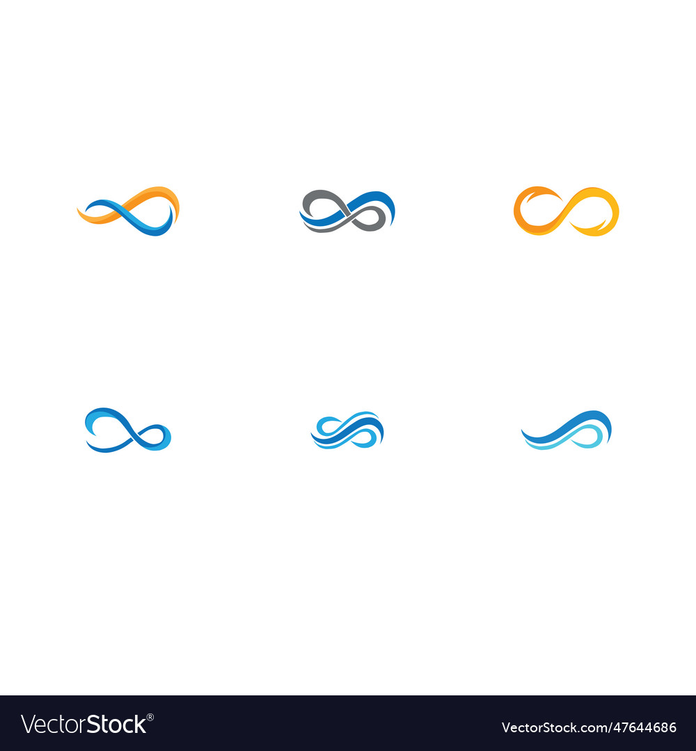 Infinity design Royalty Free Vector Image - VectorStock