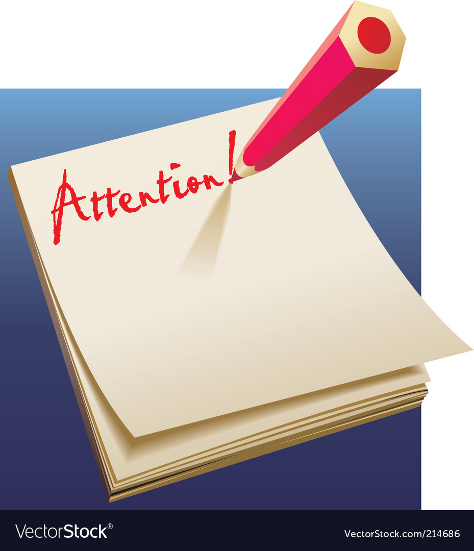 Notepad Royalty Free Vector Image - VectorStock