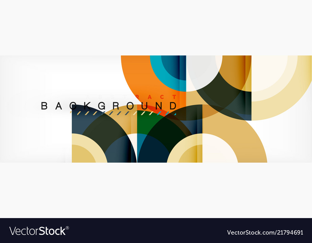 Circular abstract background Royalty Free Vector Image