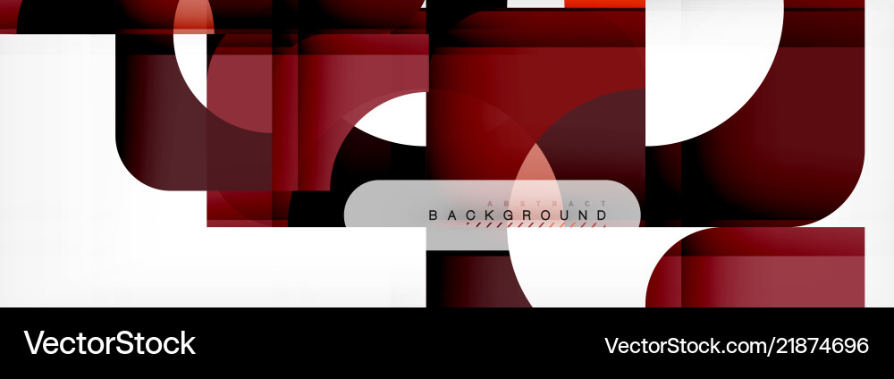 Color square shapes geometric modern abstract Vector Image