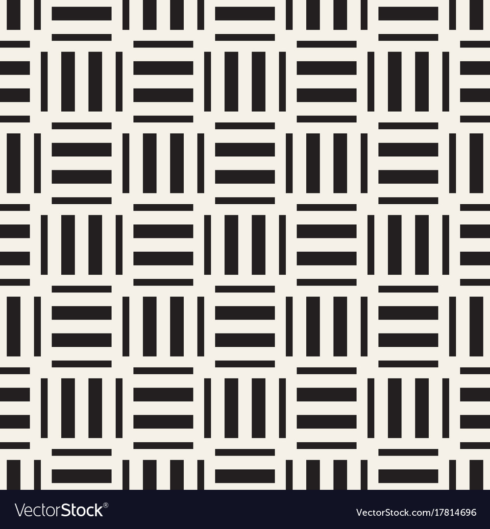 Crosshatch seamless geometric pattern Royalty Free Vector