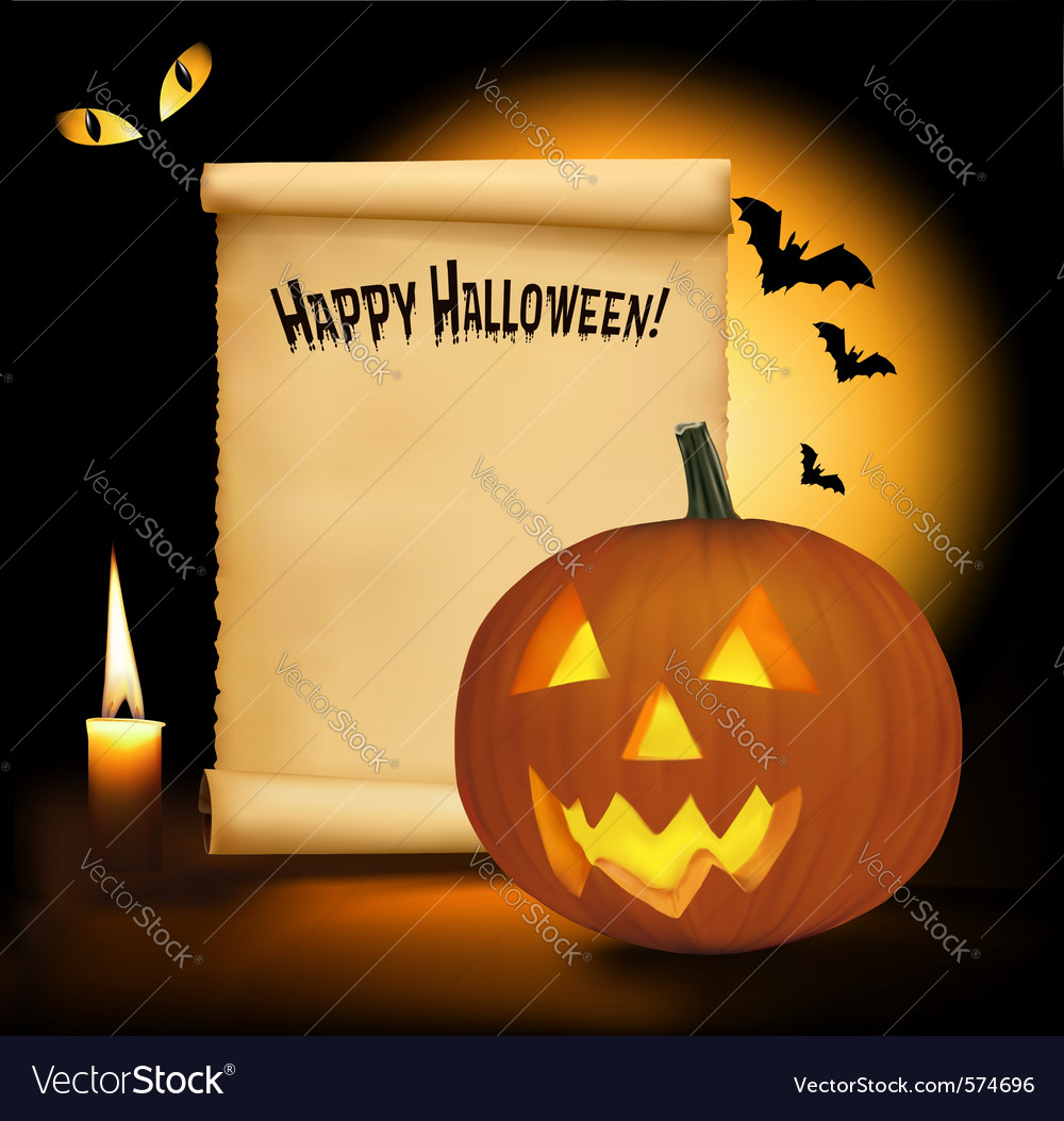 Halloween background Royalty Free Vector Image Halloween background Royalty Free Vector Image