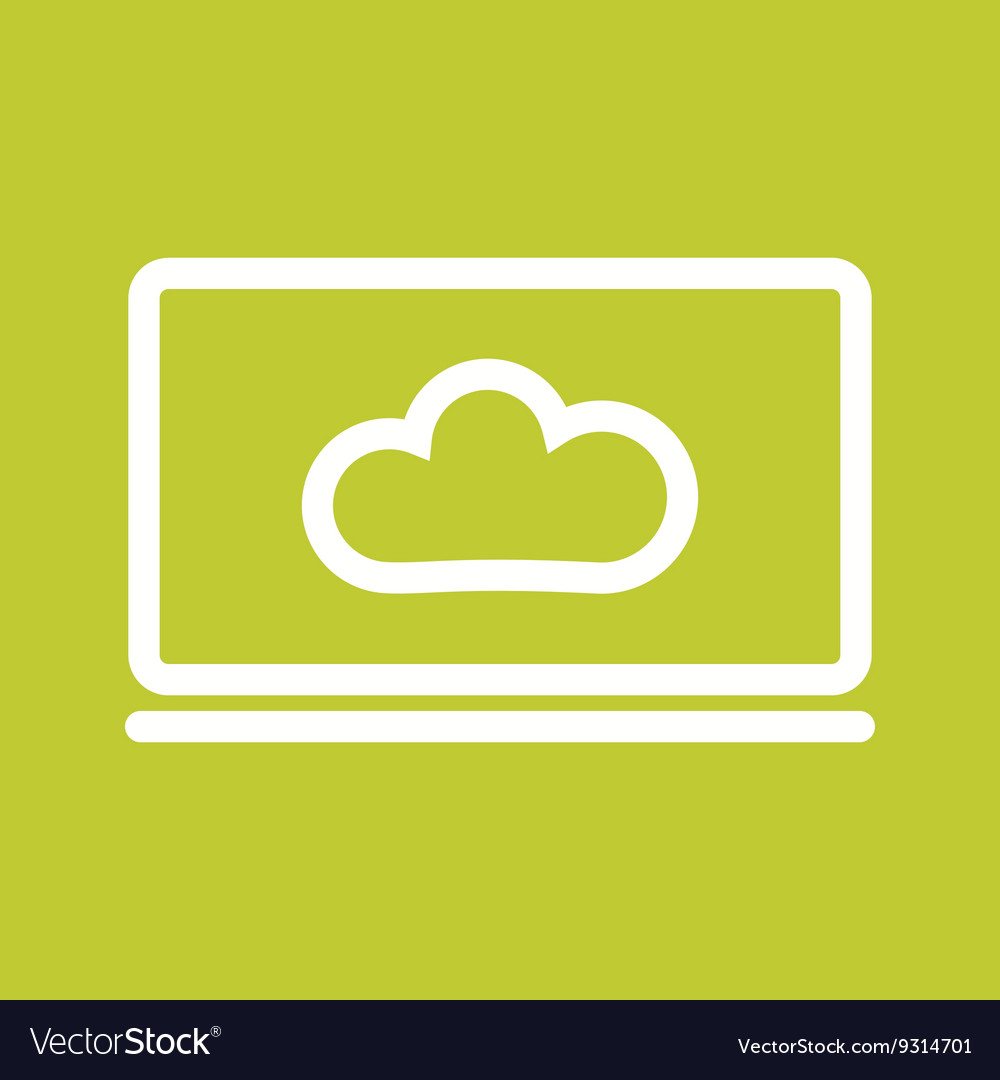Cloud system Royalty Free Vector Image - VectorStock