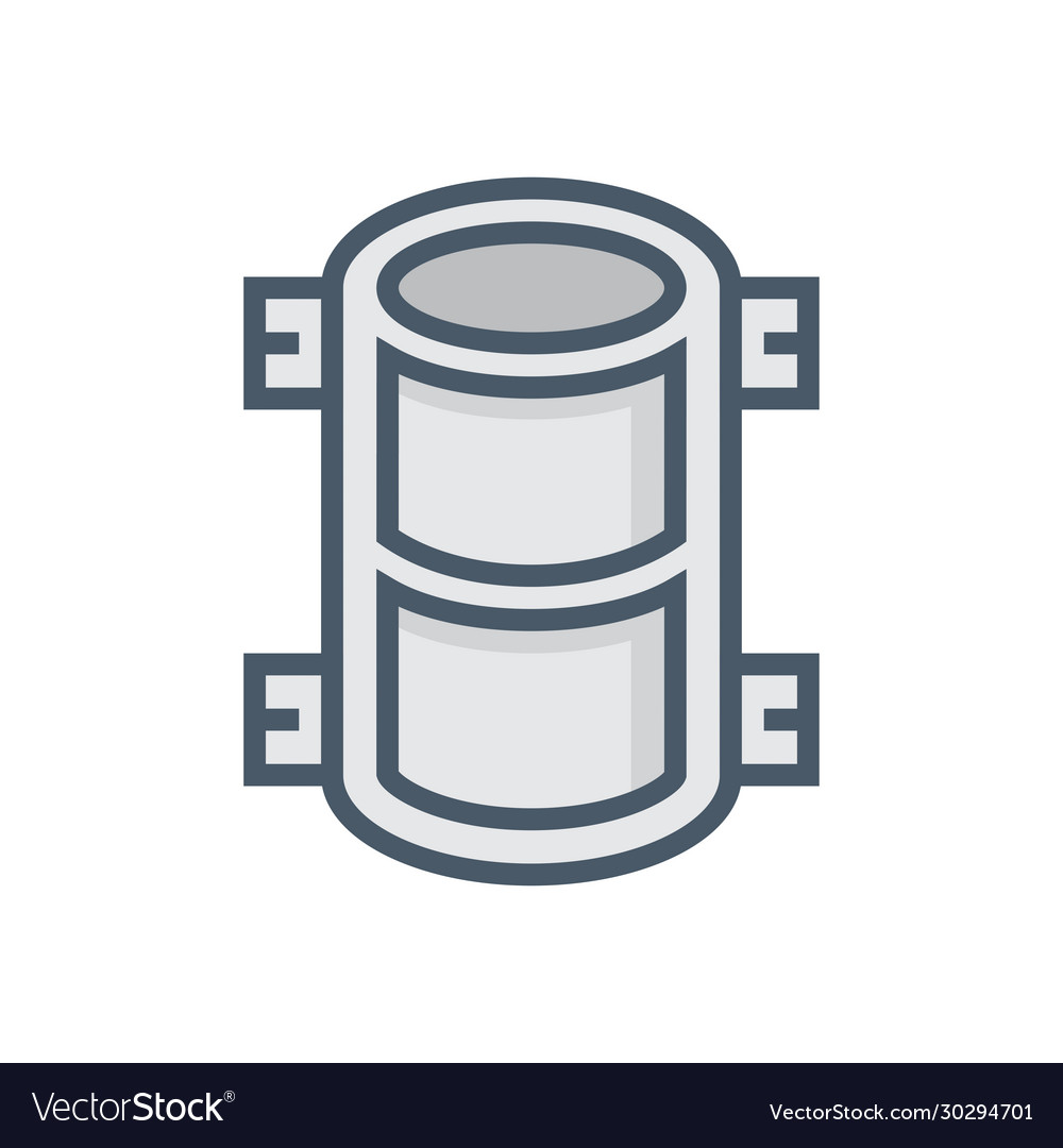 Concrete testing icon Royalty Free Vector Image