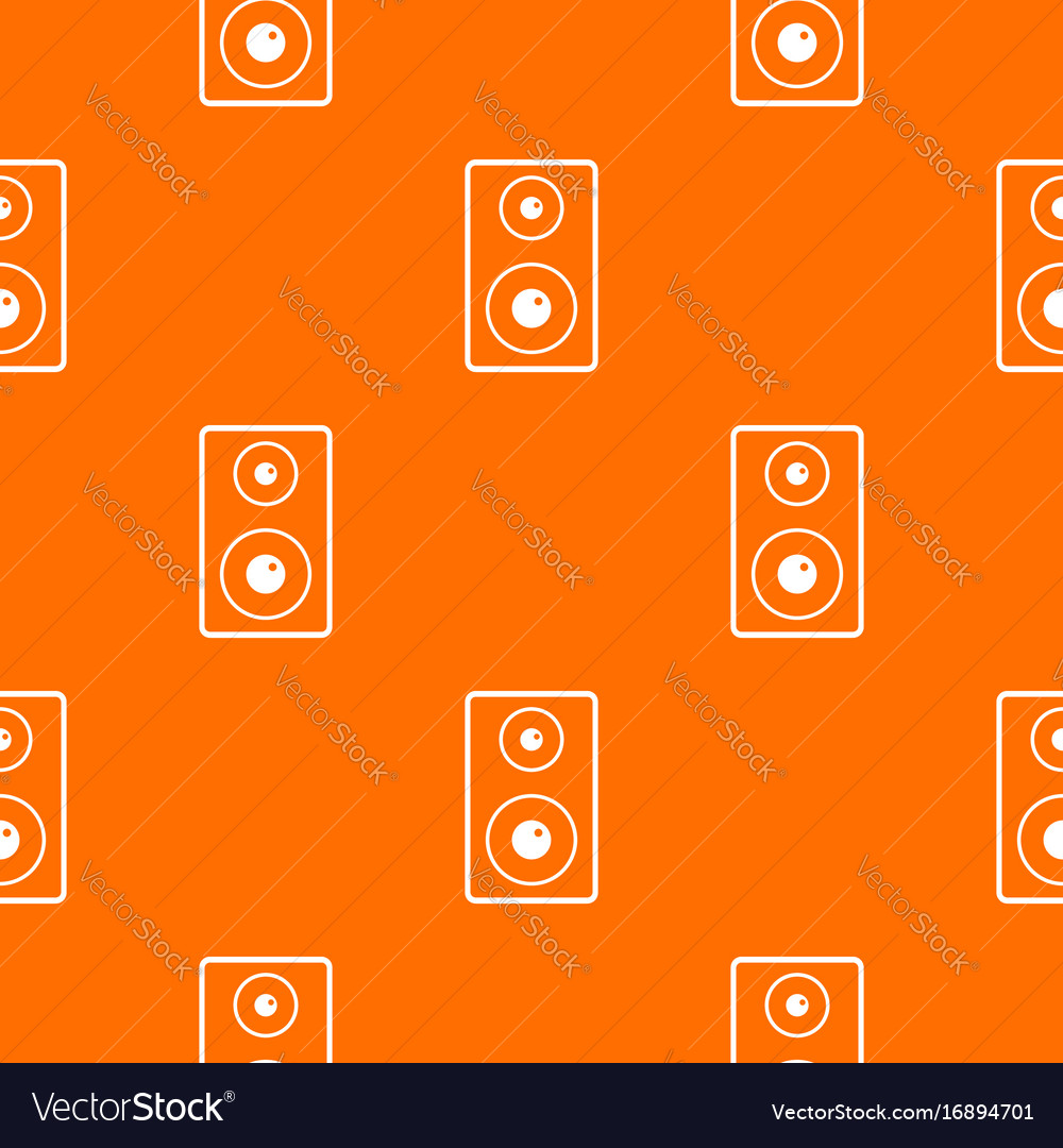 Subwoofer pattern seamless Royalty Free Vector Image