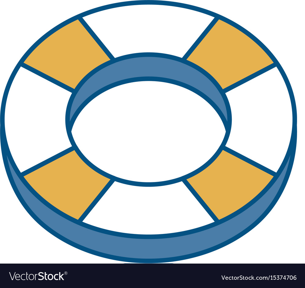 Safety float icon Royalty Free Vector Image - VectorStock