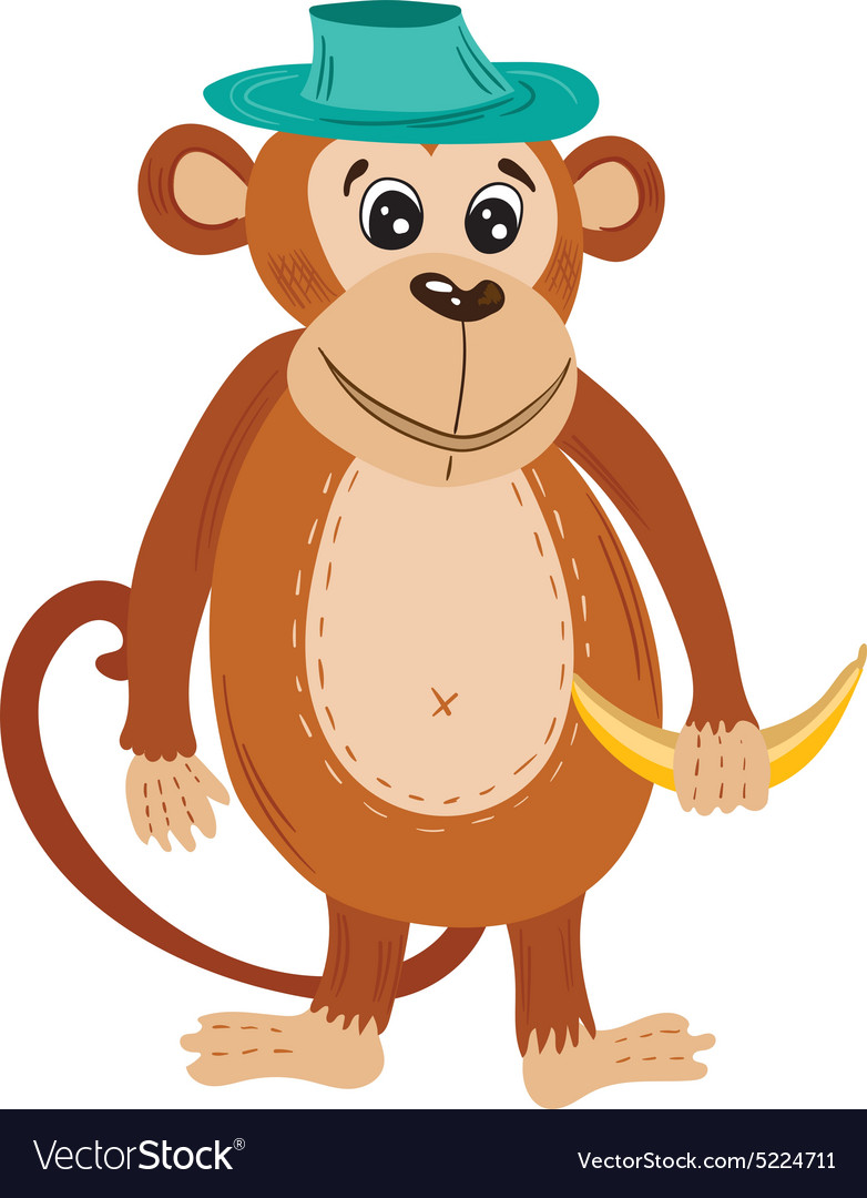 Monkey Royalty Free Vector Image - VectorStock