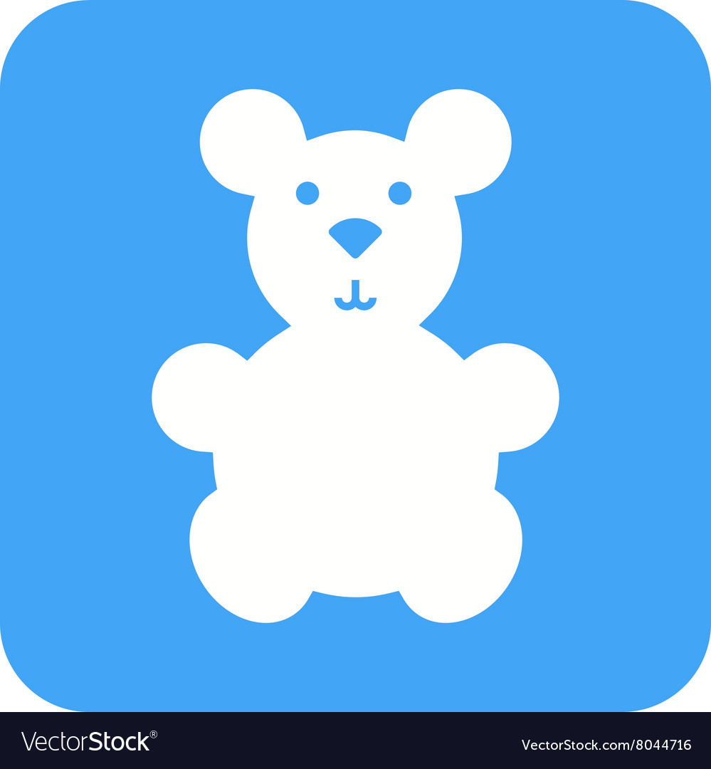 Stuffed bear Royalty Free Vector Image - VectorStock