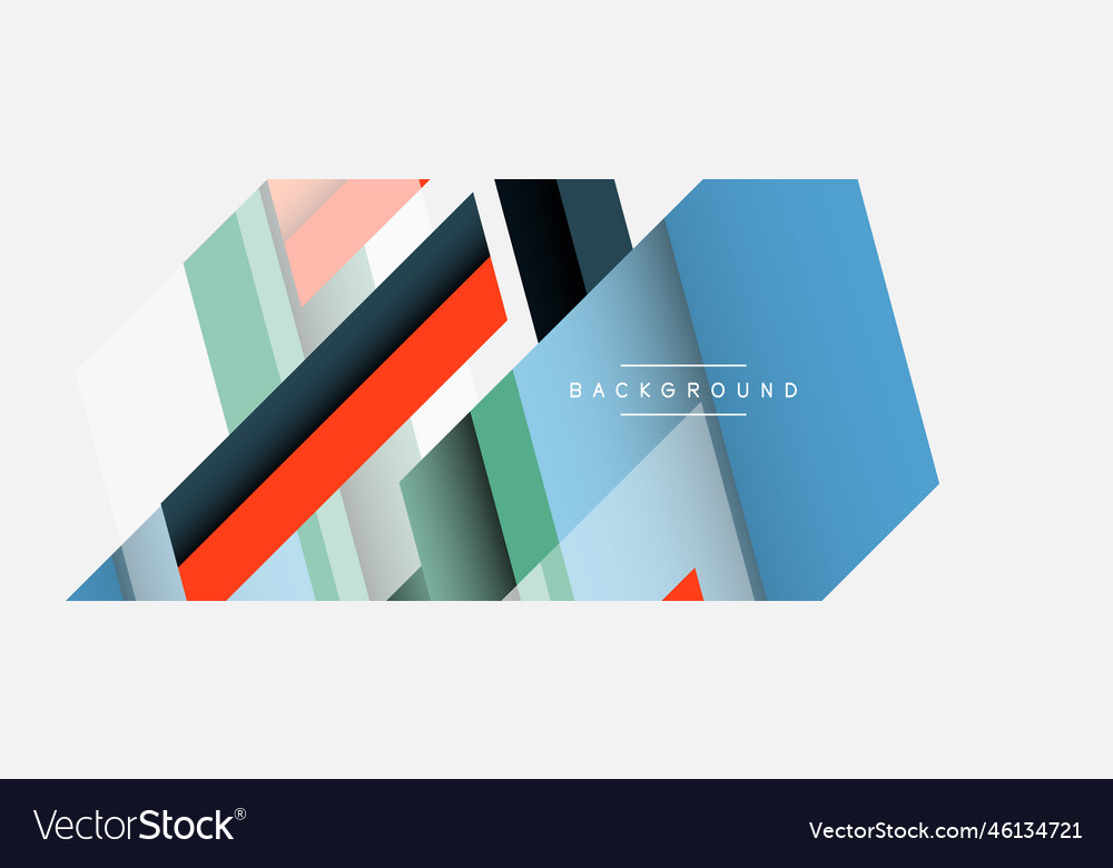 Background geometric diagonal square shapes Vector Image