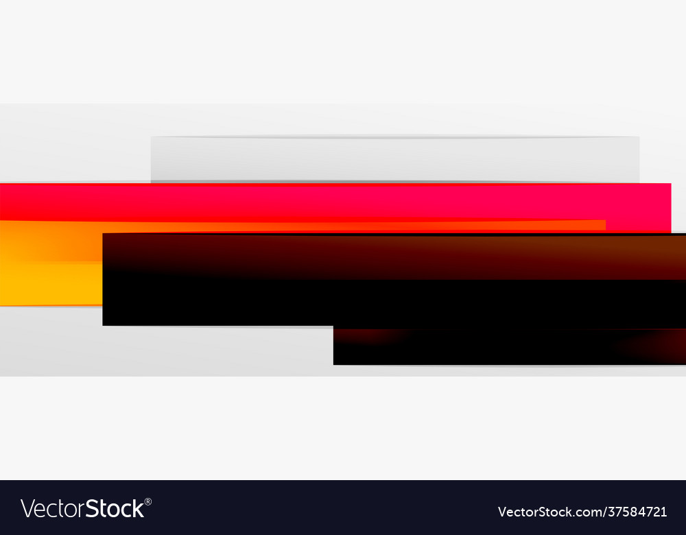 Multicolored lines background design template Vector Image