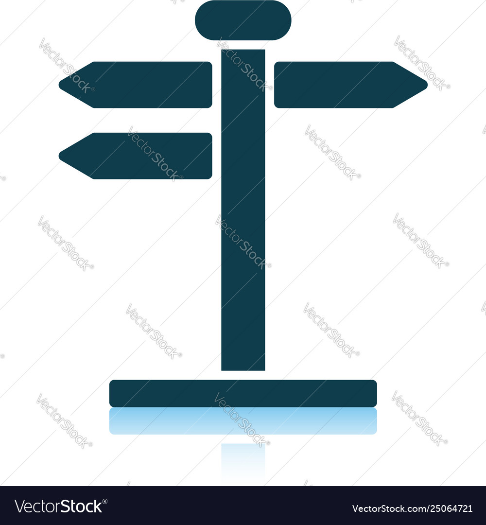 Pointer stand icon Royalty Free Vector Image - VectorStock
