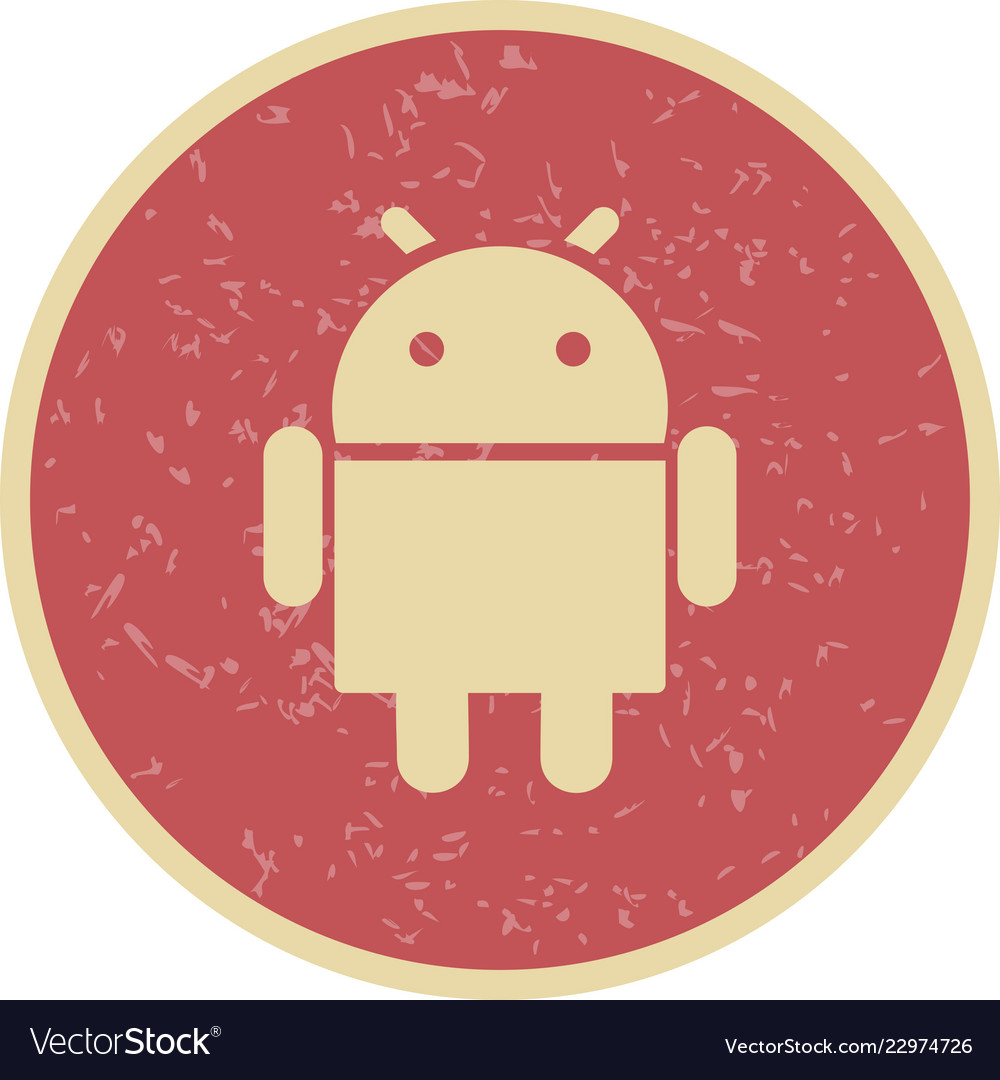 Android icon Royalty Free Vector Image - VectorStock