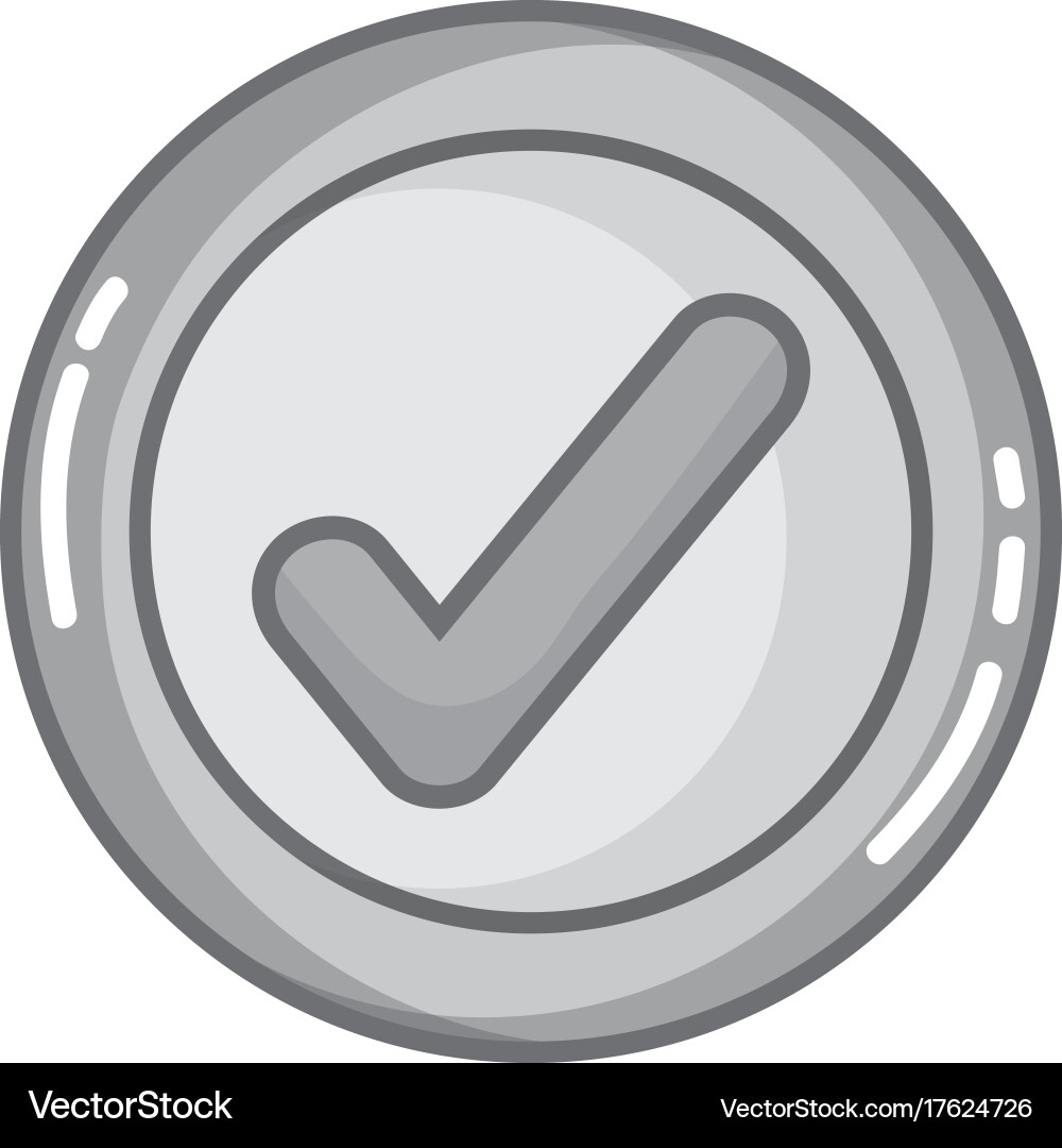 Grayscale arrow symbol icon mobile sign Royalty Free Vector