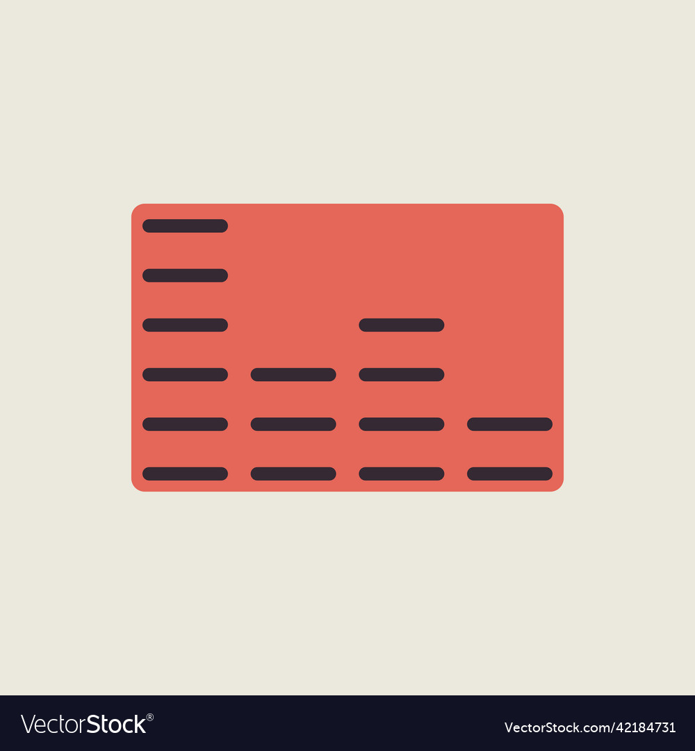 Equalizer frequency with dashes icon Royalty Free Vector