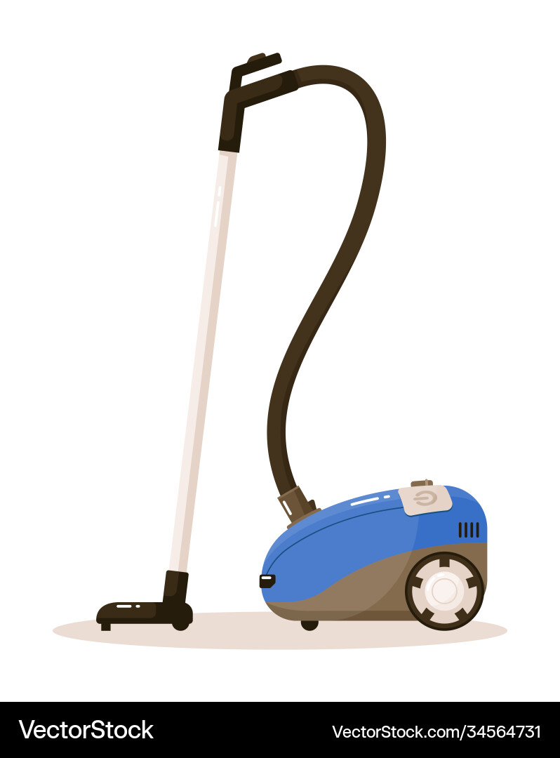 Isolated vacuum cleaner cyclone domestic machine Vector Image