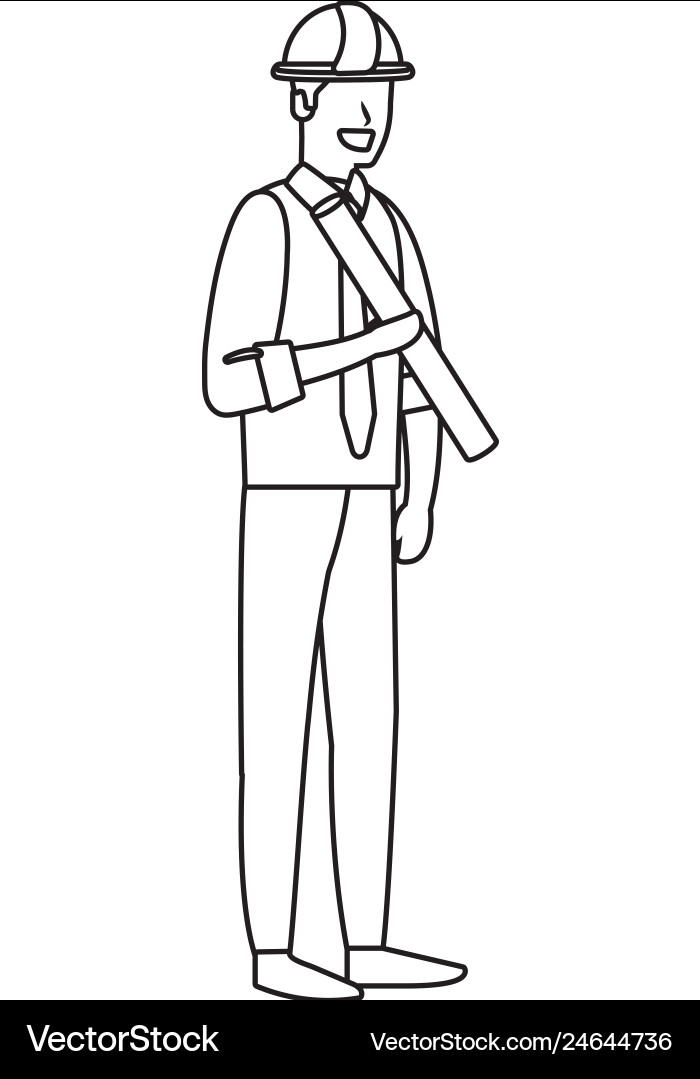 Labor day job cartoon Royalty Free Vector Image