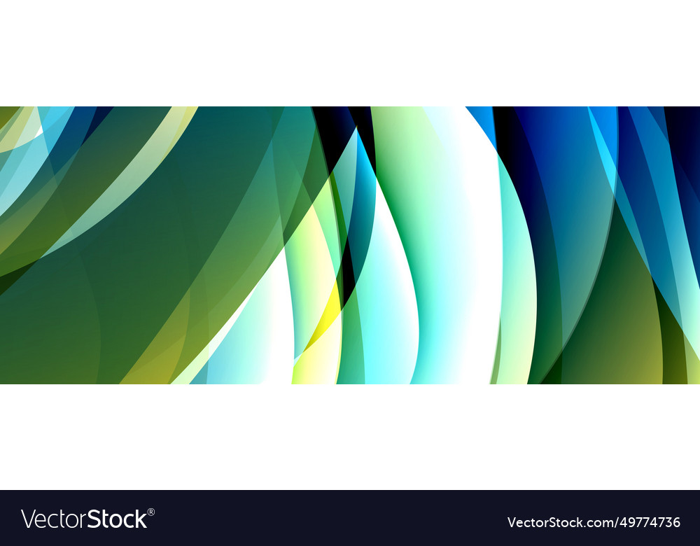 Simple fluid color gradient abstract background Vector Image