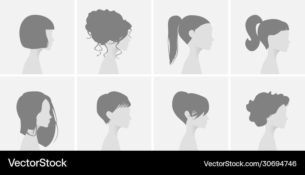 Gray placeholder photo default avatar profile Vector Image