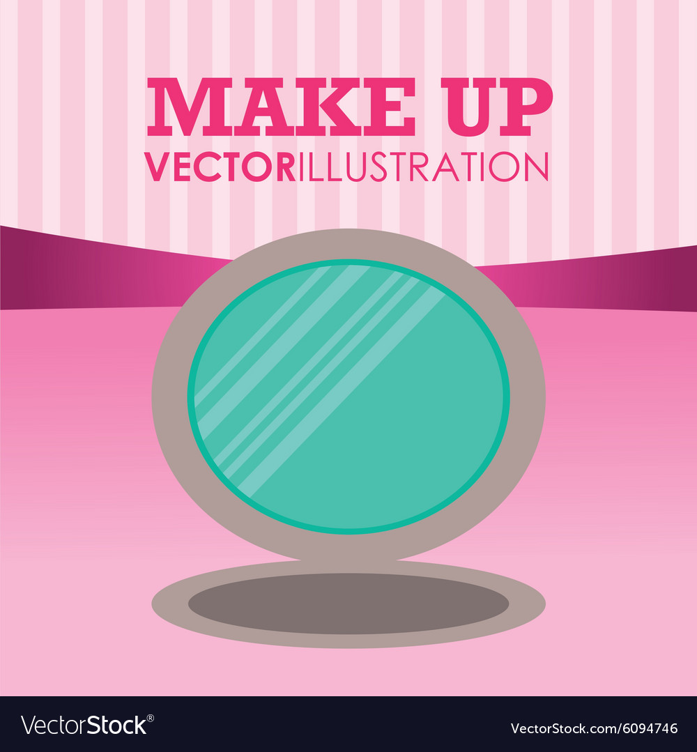 Make up design Royalty Free Vector Image - VectorStock