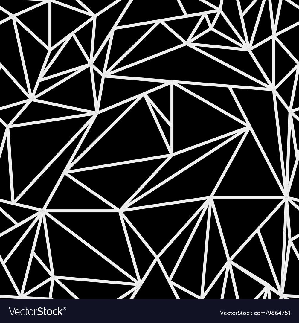 Black and White Triangle Pattern Royalty Free Vector Image
