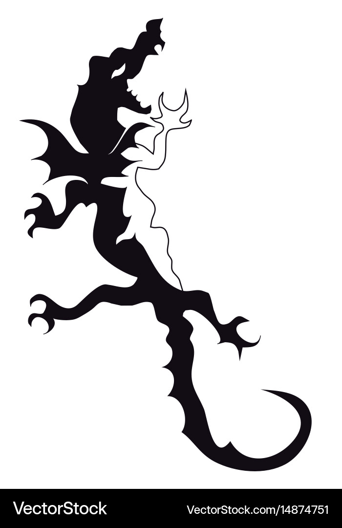 Dragon Royalty Free Vector Image - VectorStock