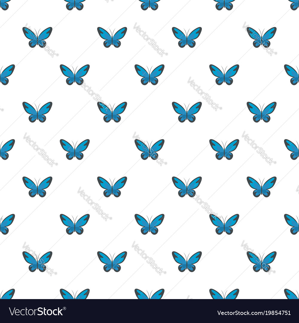 Flying moth pattern seamless Royalty Free Vector Image