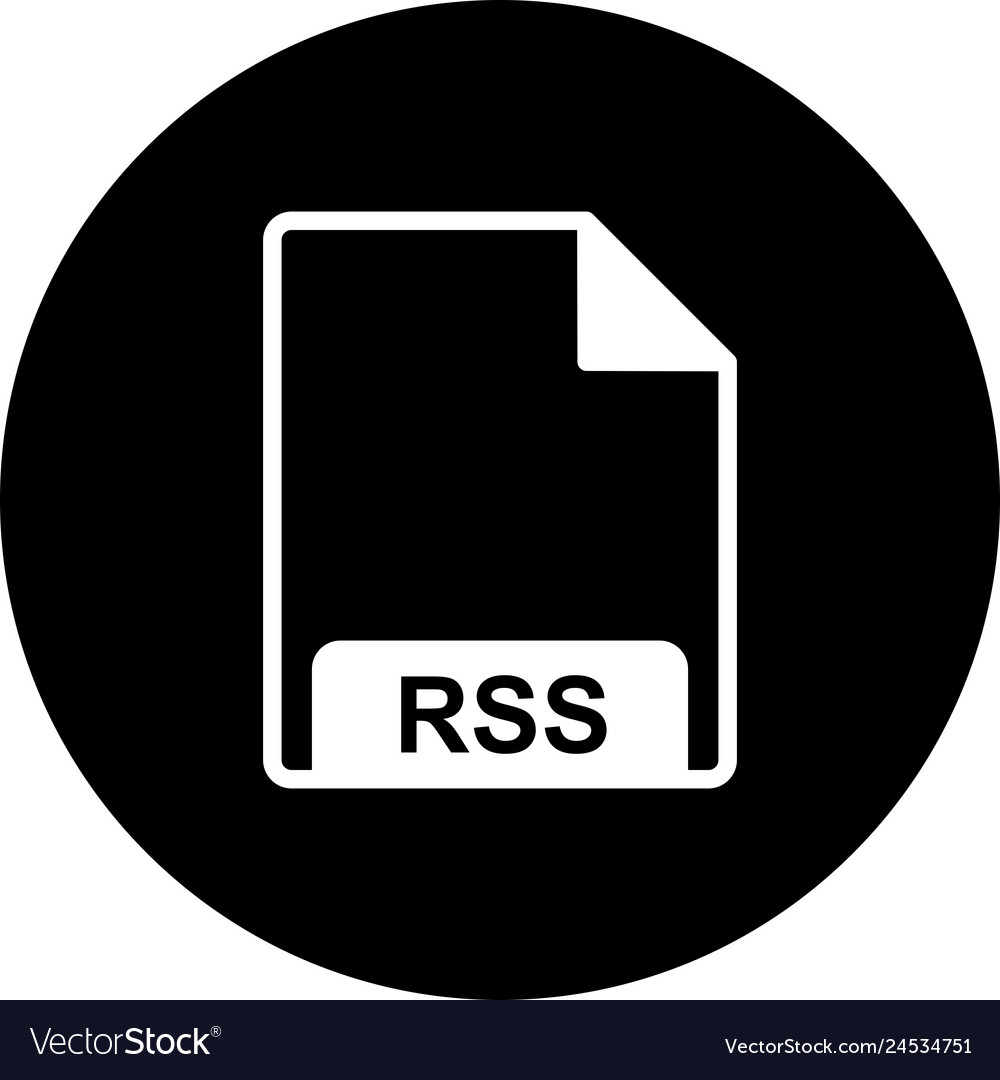 Rss Icon Black
