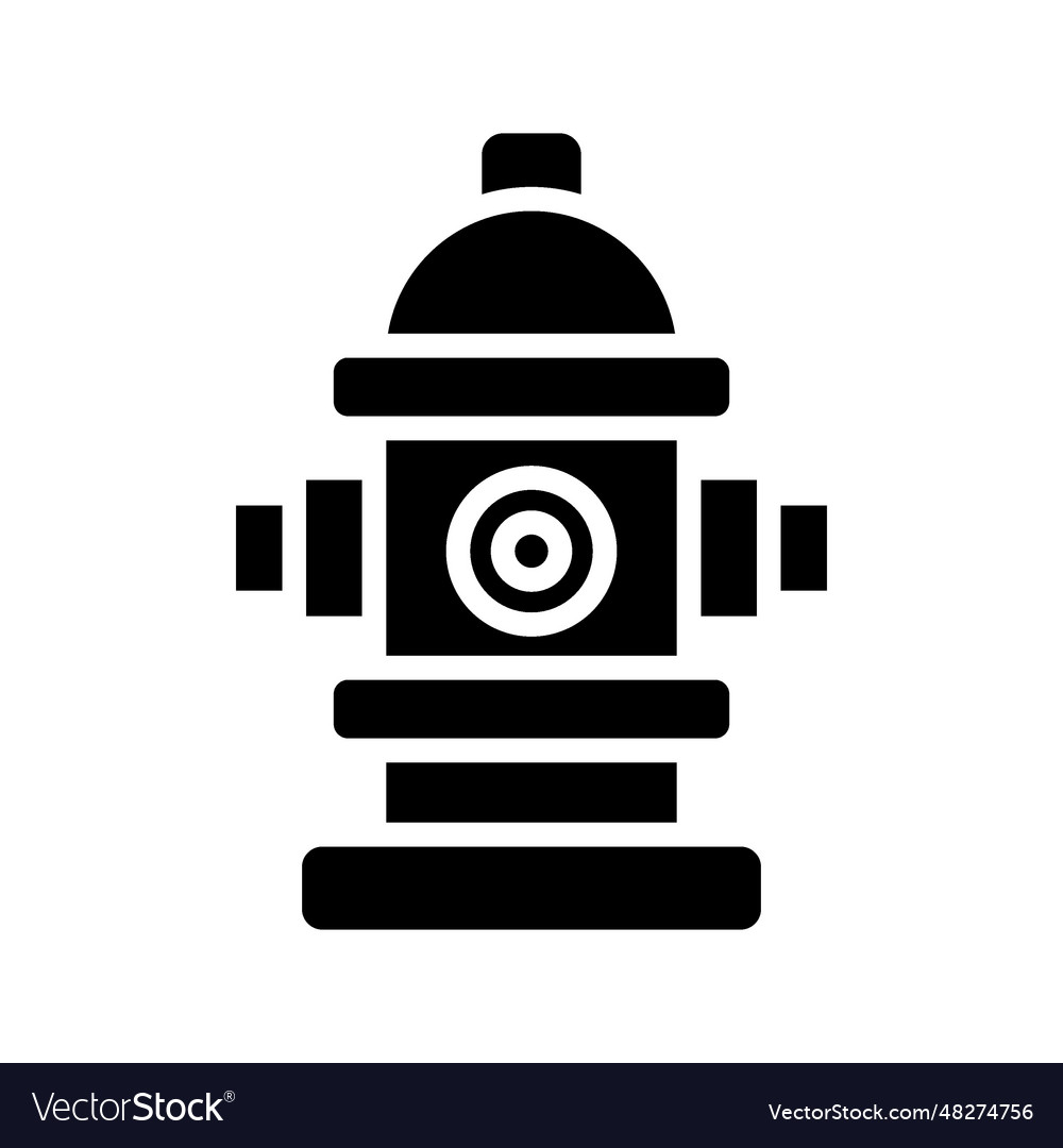 Hydrant icon Royalty Free Vector Image - VectorStock