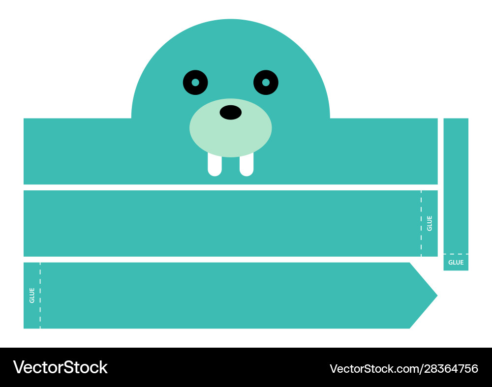 Walrus headband Royalty Free Vector Image - VectorStock