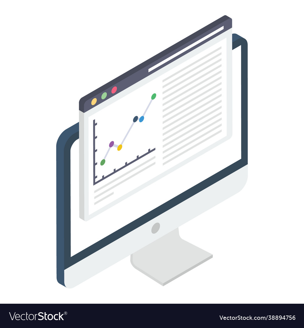 Web analytics Royalty Free Vector Image - VectorStock