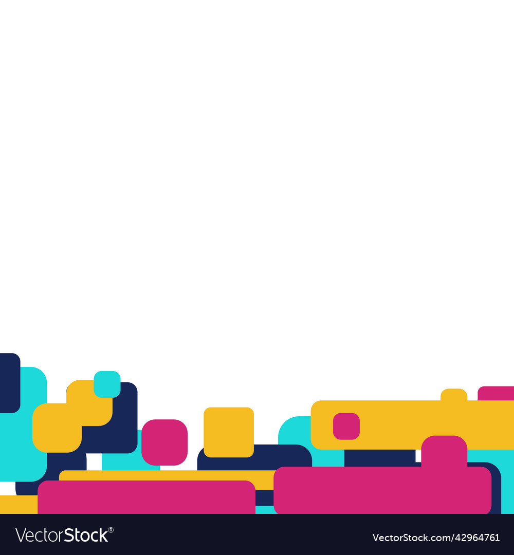 Abstract rectangle background Royalty Free Vector Image