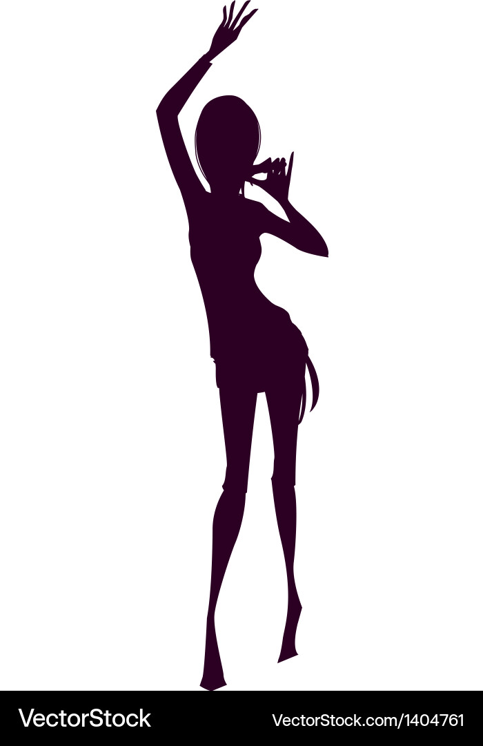 Shadow of woman Royalty Free Vector Image - VectorStock