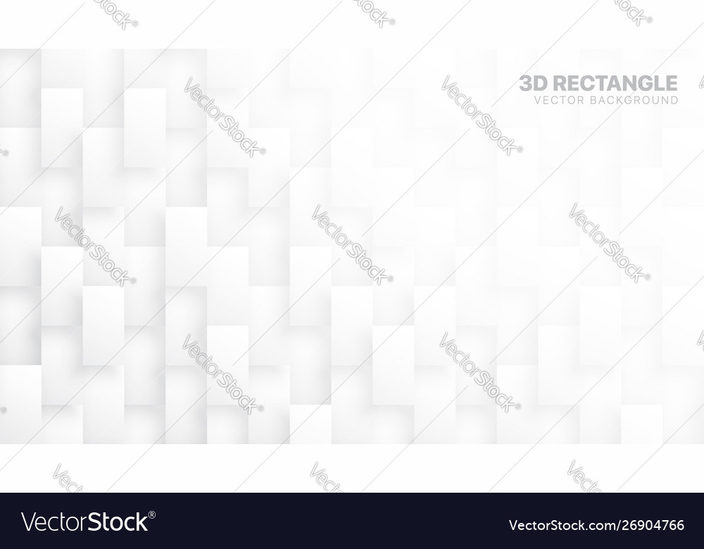 3d rectangle blocks conceptual tech white Vector Image 3d rectangle blocks conceptual tech white Vector Image