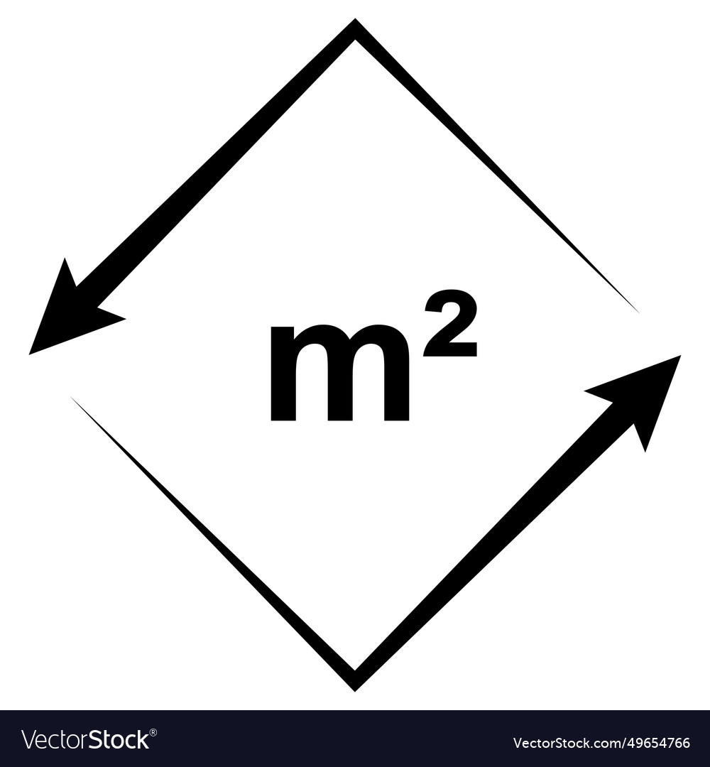 Process measuring area figure arbitrary shape Vector Image