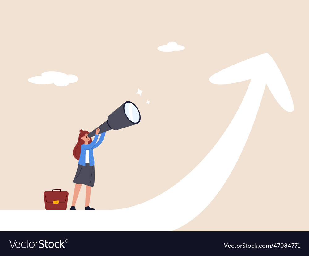 Business target concept objective and motivation Vector Image