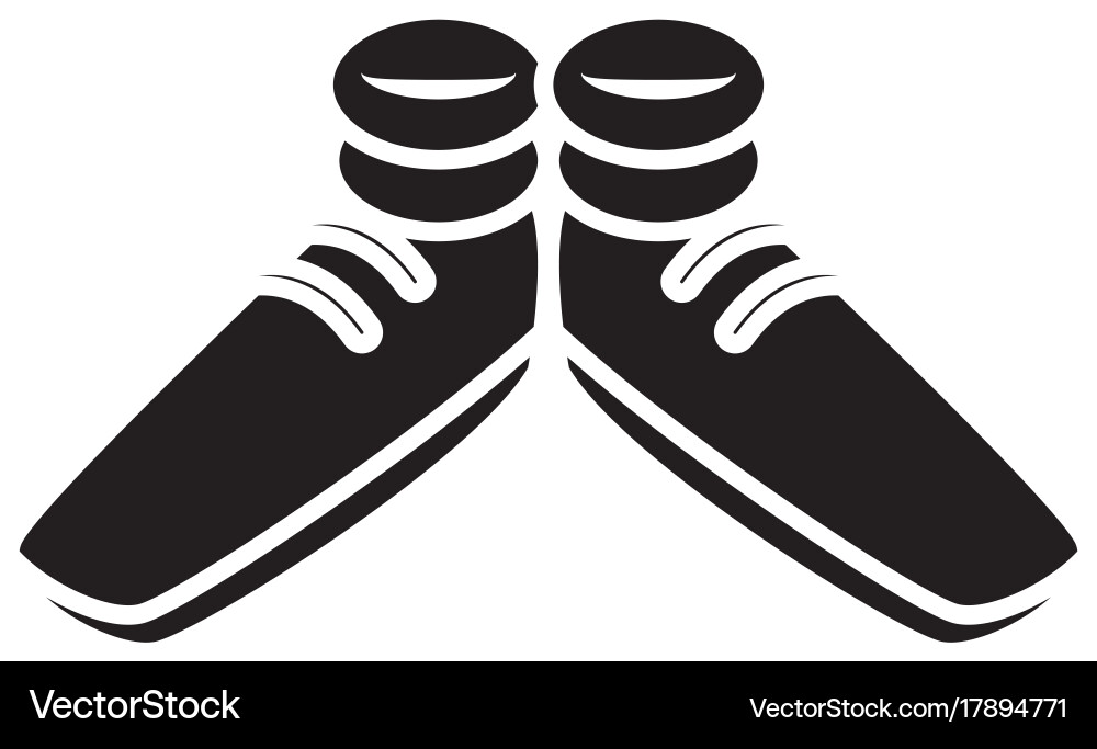 Funny shoes cartoon Royalty Free Vector Image - VectorStock