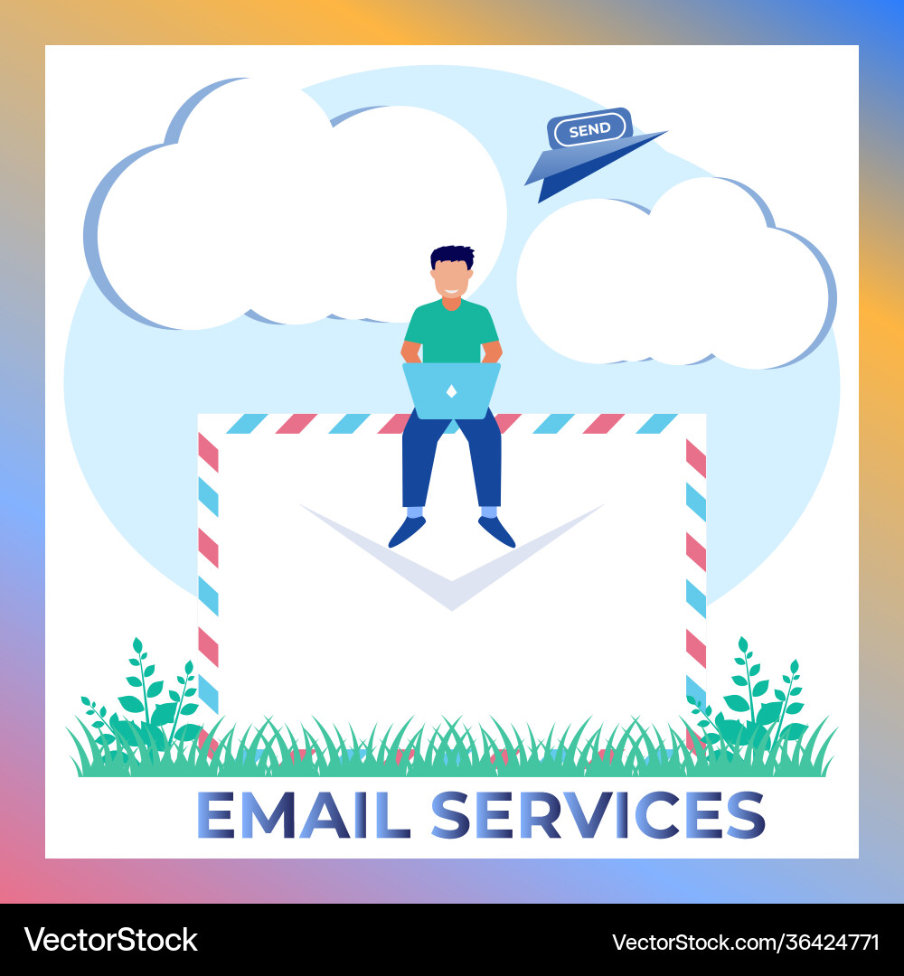 Graphic cartoon character customer rating Vector Image