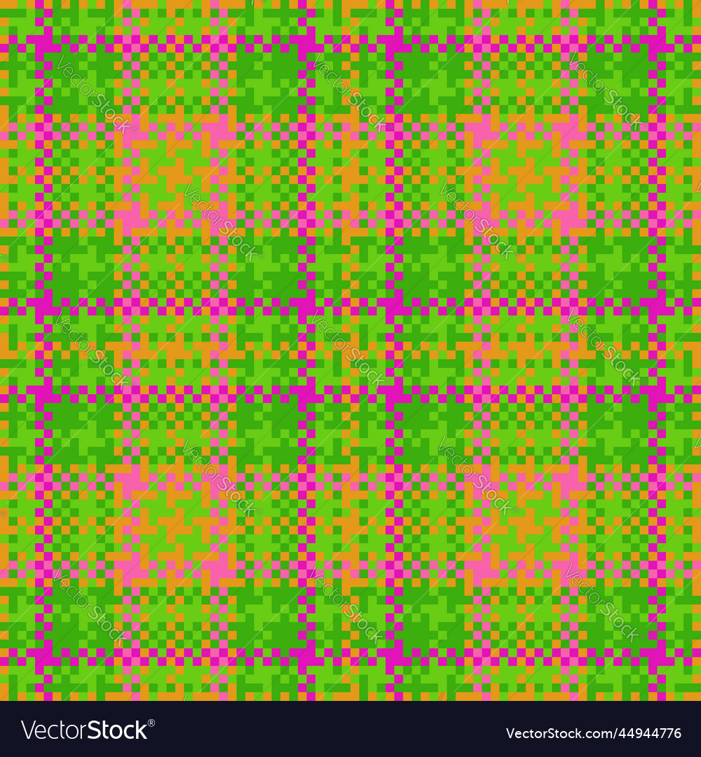 Check texture fabric pattern plaid background Vector Image