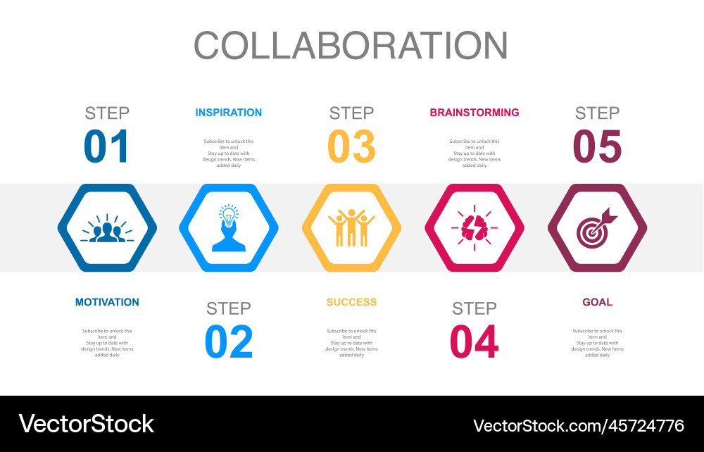 Motivation inspiration success brainstorming Vector Image