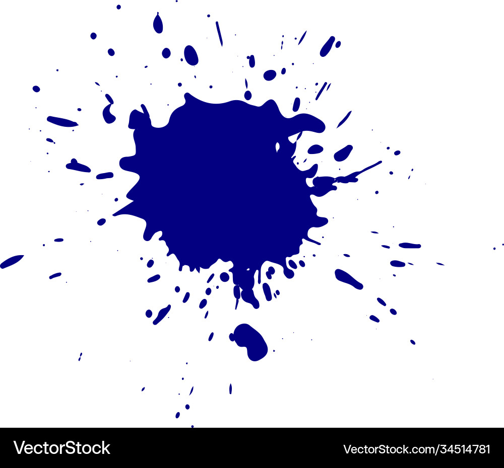 Grunge splatters abstract ink splashe text banners