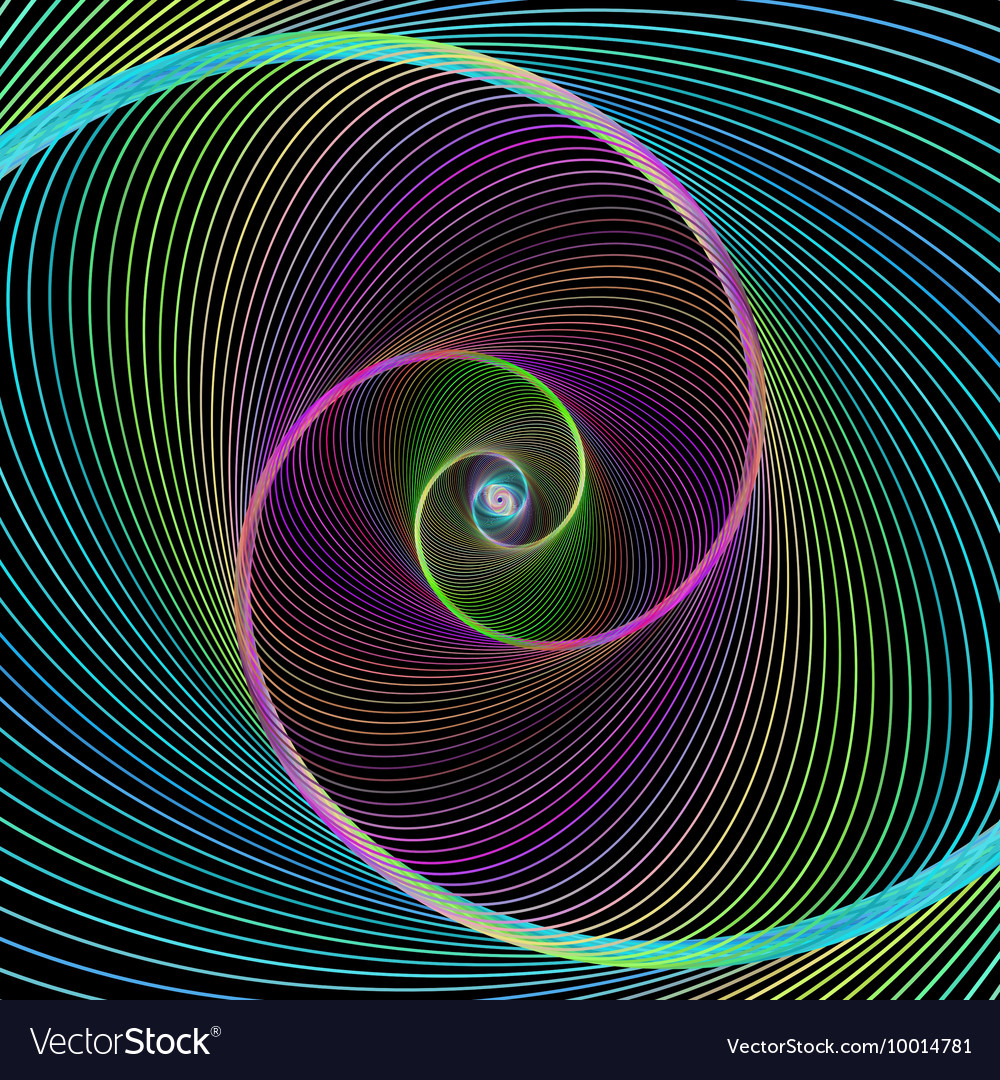 Psychedelic fantasy background Royalty Free Vector Image