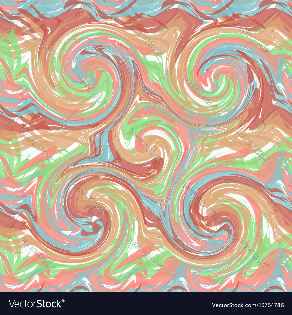 Abstract seamless pattern paint strokes Royalty Free Vector