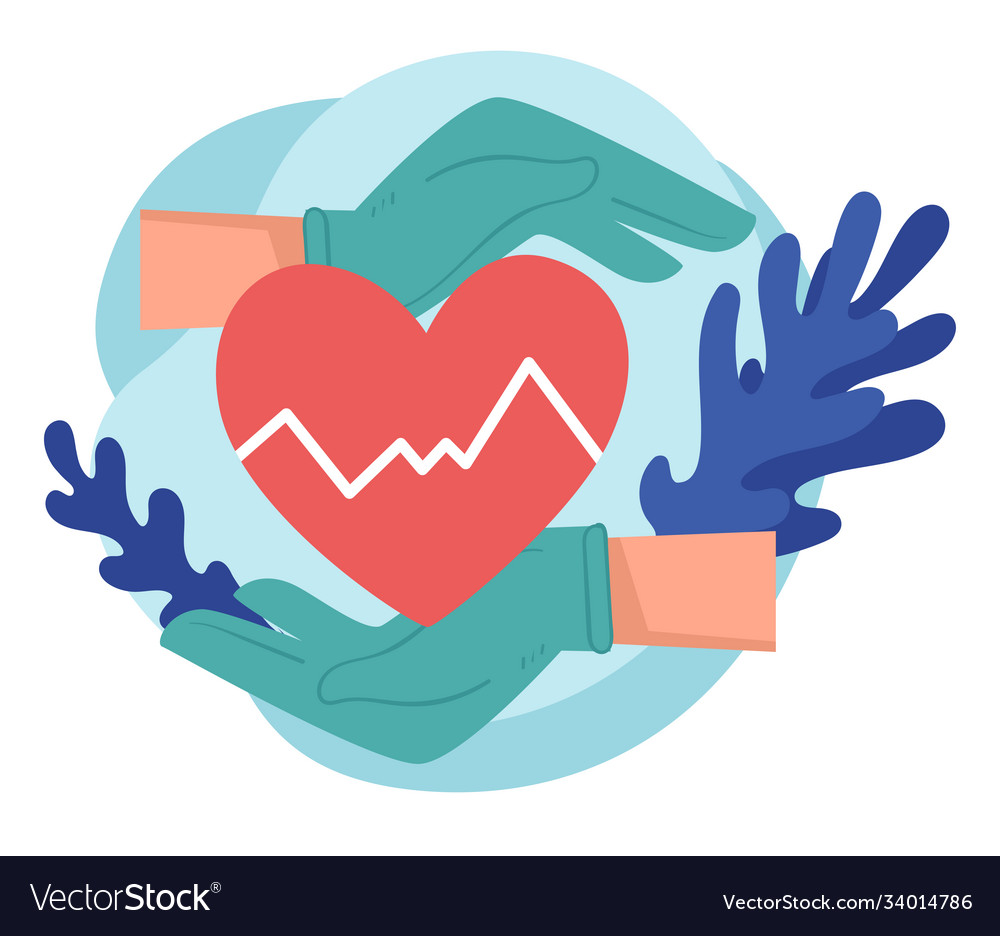 Cardiology And Heart Diseases Treatment Royalty Free Vector
