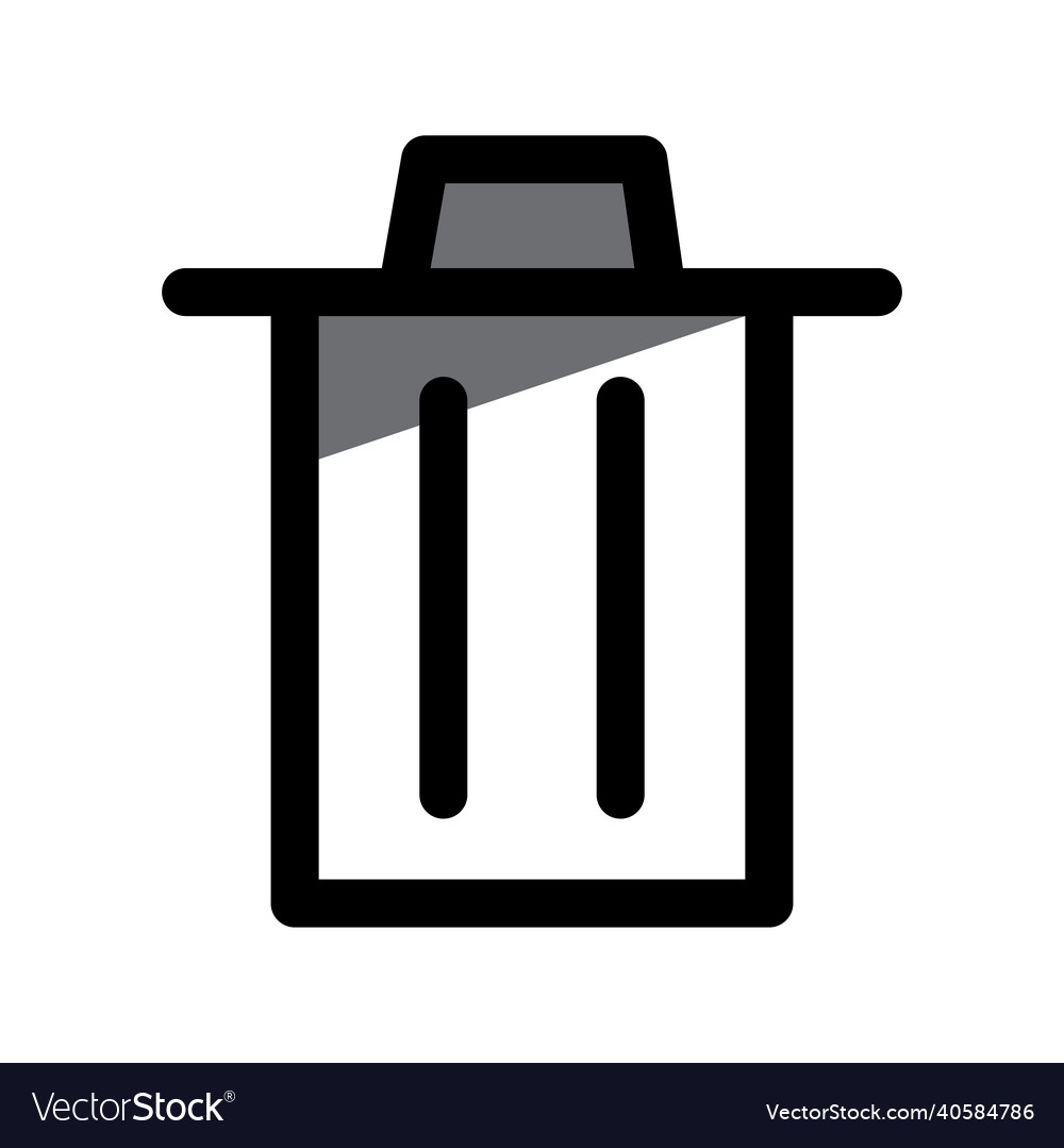 Recycle bin Royalty Free Vector Image - VectorStock