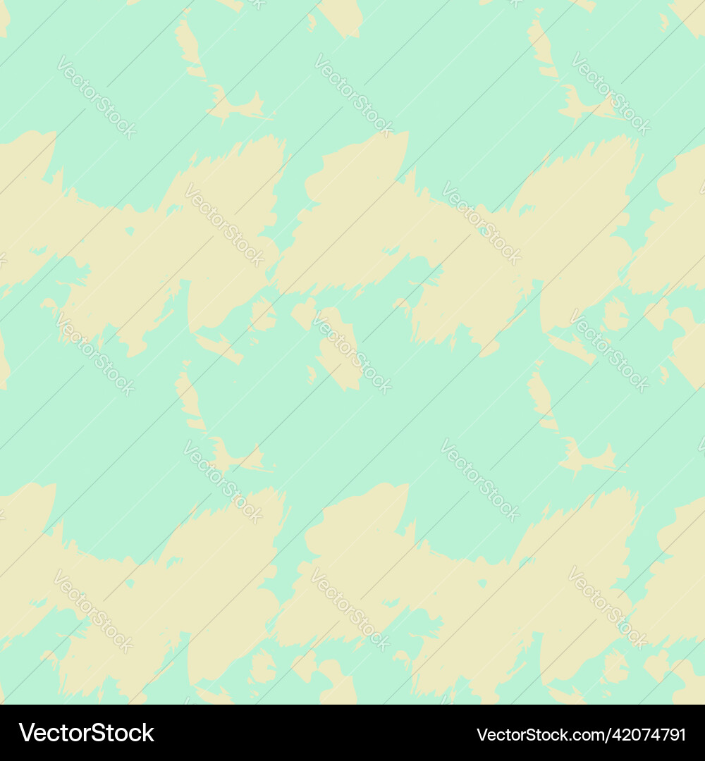 Abstract brush strokes seamless pattern design Vector Image