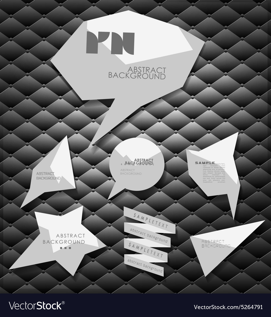 Abstract labels Royalty Free Vector Image - VectorStock