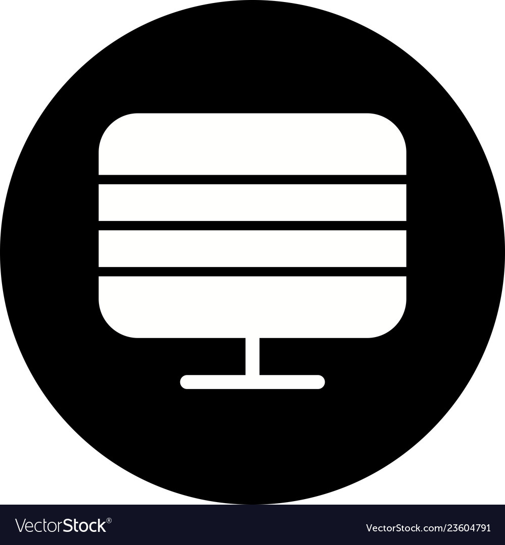 Monitor icon Royalty Free Vector Image - VectorStock
