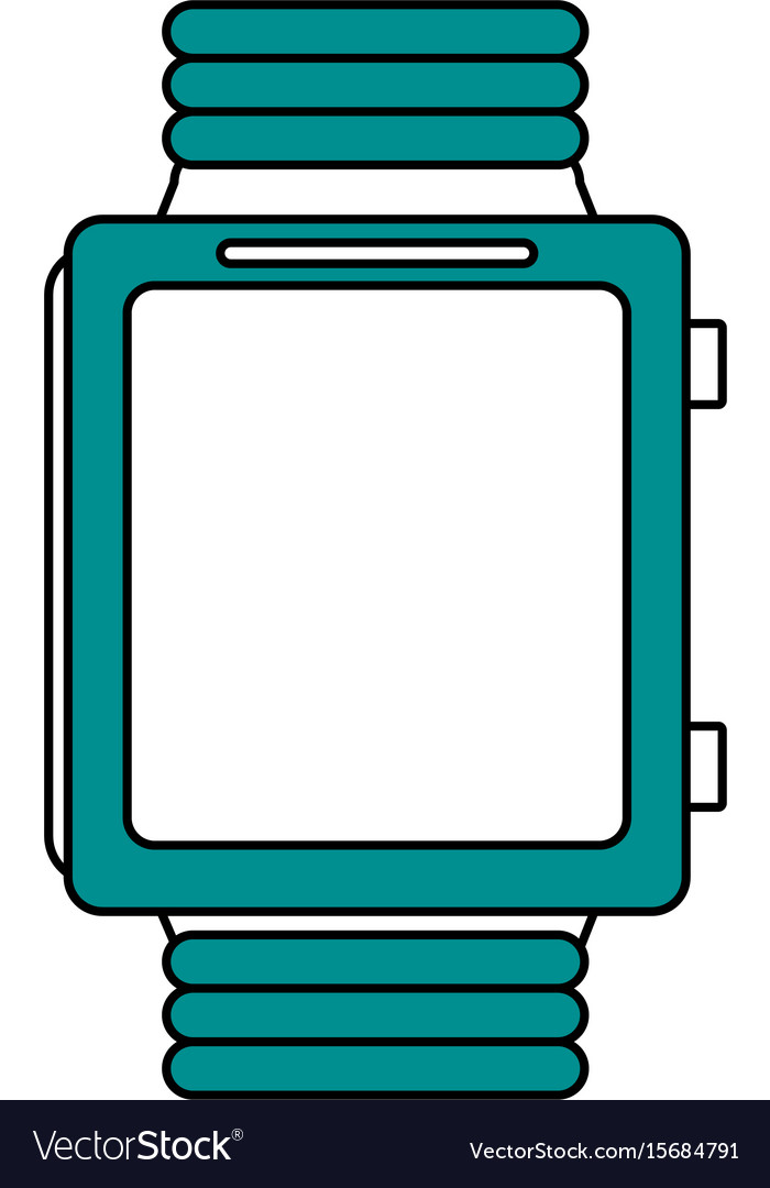 Smartwatch Royalty Free Vector Image - VectorStock